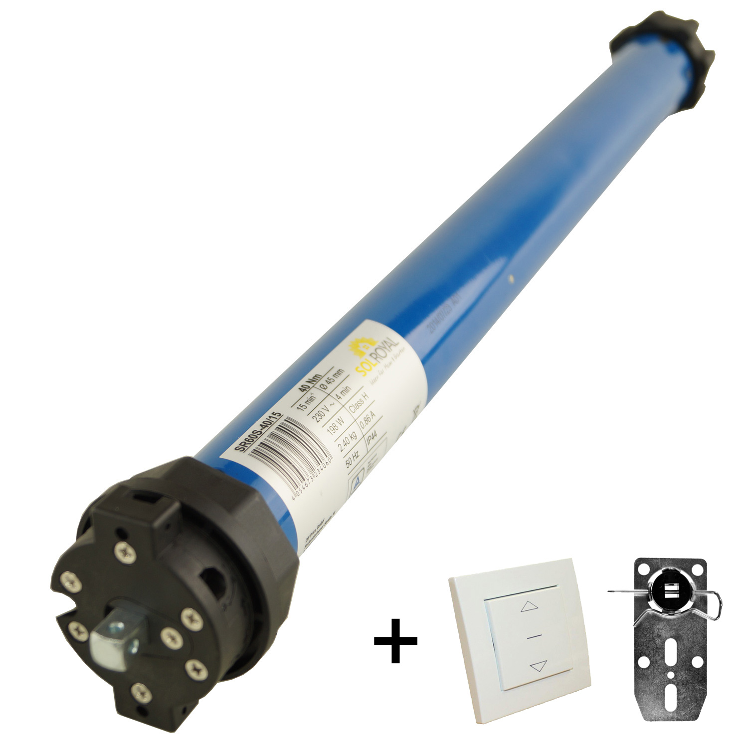 Rollladen-Motor PLUS Rohrmotor 40/60 mm Rollladen-Antrieb Rolladenmotor ...